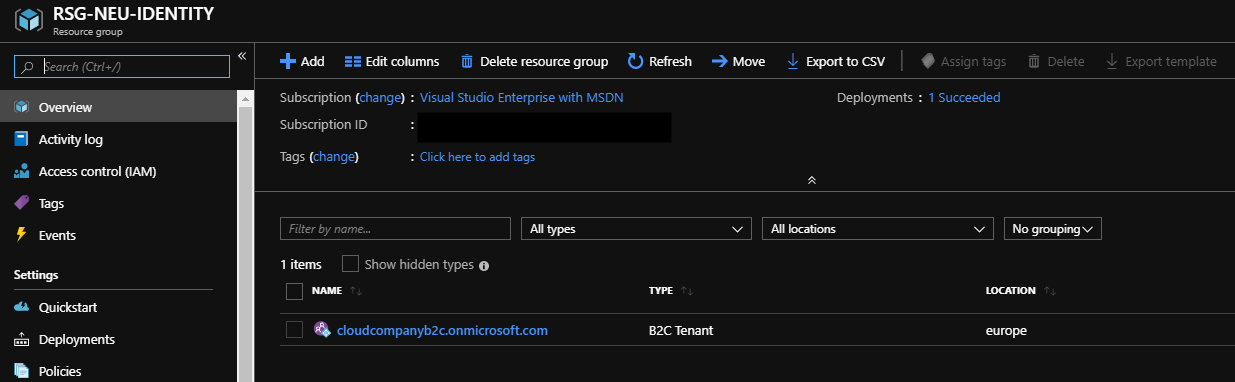 How to configure Azure AD B2C and B2B work together