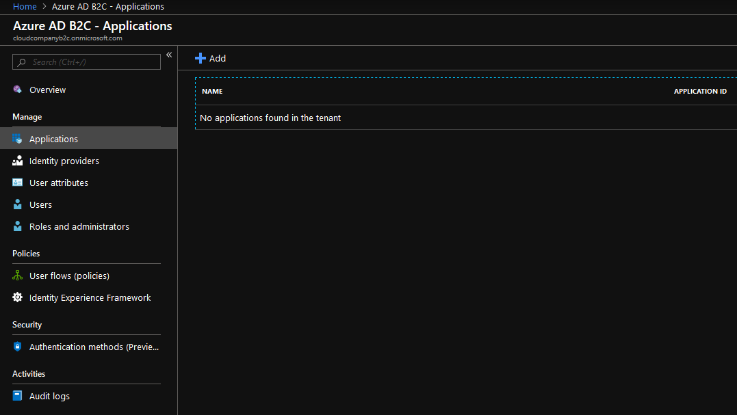 How to configure Azure AD B2C and B2B work together