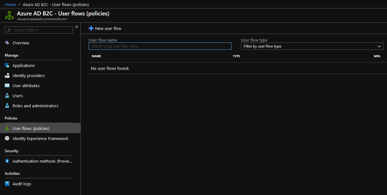 How to configure Azure AD B2C and B2B work together