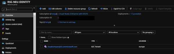 How to configure Azure AD B2C and B2B work together