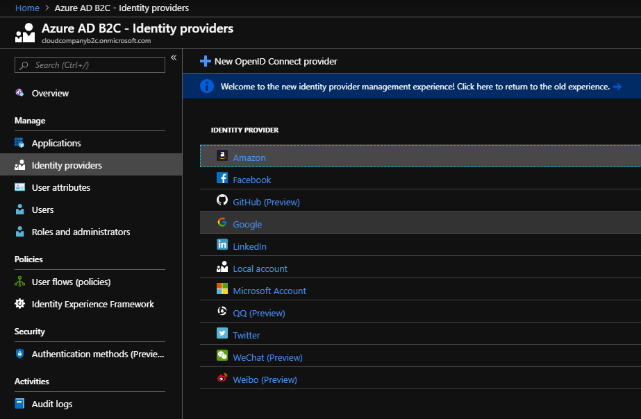 How to configure Azure AD B2C and B2B work together