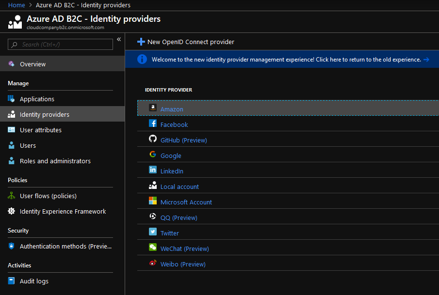 How to configure Azure AD B2C and B2B work together