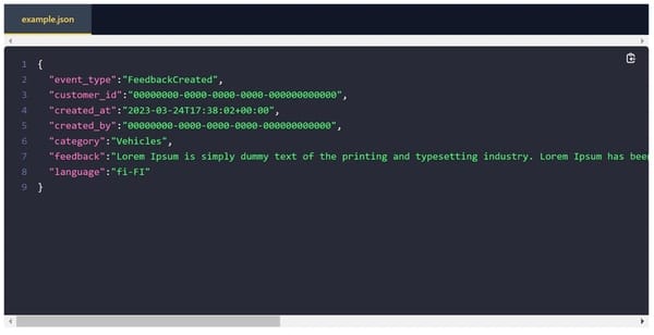 How to create an Event Catalog?