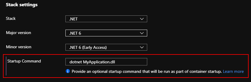 Deploy .NET 6 web app to Linux based App Service